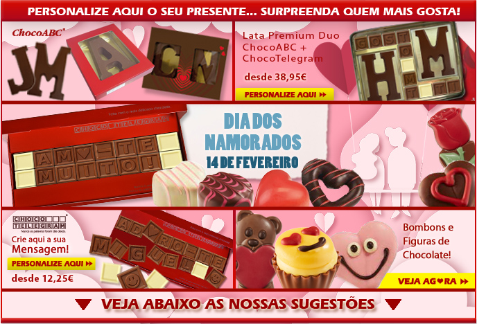 mySweets4U - A mais doce forma de surpreender. Envie Mensagens em Chocolate. Imagens impressas ...